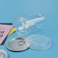 China PET Pop Top 23G CBD Herbs 280ml Plastic Canister With Lid for sale