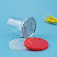 China Easy Open 450ml Aluminium Lid 30G Plastic Food Cans for sale