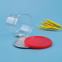 China Food Grade 300ml PET Honey Tin Plastic Food Cans for sale