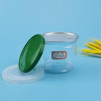 China Plastic 340ML Peel Off 22g Plastic Cookie Jar Containers for sale
