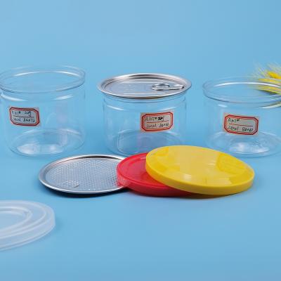 China Ring Pull 0.1kg 0.25kg 5kg 115mm Plastic Food Cans for sale