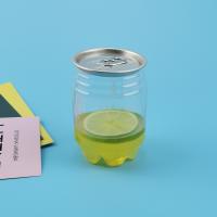 China Custom Printing Soda​ 57mm 250ml Plastic Juice Bottles for sale