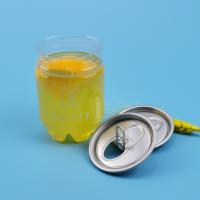 China 118mm 11.7oz 345ml Plastic Beverage Cans For Cold Drink for sale