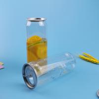 China OEM 202# 500ml  Easy Open Plasitc Beverage Cans for sale