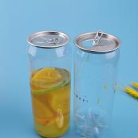 China Food Grade 202# 500ml PET Plastic Smoothie Bottles for sale