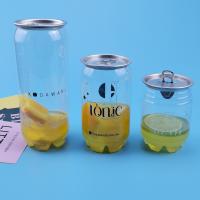 China 650ml Transparent Soft Drink Soda Plastic Beverage Cans for sale