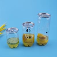 China Custom Printing Soda​ 57mm 250ml Plastic Juice Bottles for sale