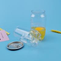 China 650ml Transparent Soft Drink Soda Plastic Beverage Cans for sale