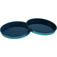 China 0.22mm Flat Black Metal Paper Can Tinplate Lid for sale
