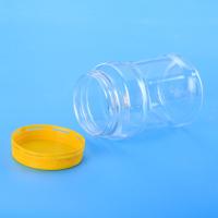 China PET 36g Peanut 380ml Childproof Plastic Screw Cap Jars for sale