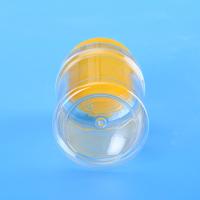 China PET 36g Peanut 380ml Childproof Plastic Screw Cap Jars for sale