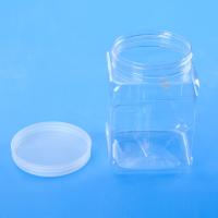 China 1800ml Dry Food 120mm Wide Mouth Plastic Screw Cap Jars for sale