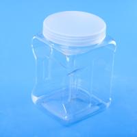 China 1800ml Dry Food 120mm Wide Mouth Plastic Screw Cap Jars for sale