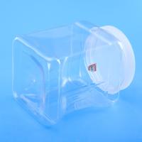 China 1800ml Dry Food 120mm Wide Mouth Plastic Screw Cap Jars for sale