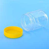 China Embossed Clear Plastic Screw Top Containers for sale