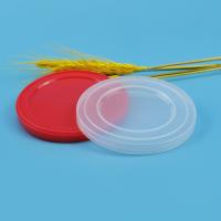 China 83mm Flat Paper LDPE Cylinder Tube PE Plastic Lids for sale