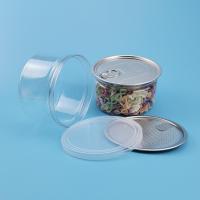 China PET Food Sealed 0.5l 32g Clear Plastic Food Jars for sale