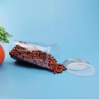 China PET Full Clear Cereals Ginseng 950ml Plastic Food Jars for sale