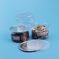 China 0.4L 0.5L Easy Open End PE Cap Plastic Food Jars for sale