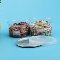China 0.4L 0.5L Easy Open End PE Cap Plastic Food Jars for sale