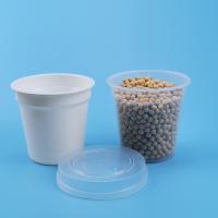 China FDA Eco Friendly 450ml PP Plastic Sauce Cups With Lids for sale