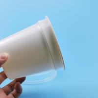 China Clear PP Stadium Custom 450ml 16oz Plastic Cups With Logo for sale
