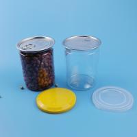 China 0.5l PET Easy Open Aluminum Seal Plastic Food Jars for sale