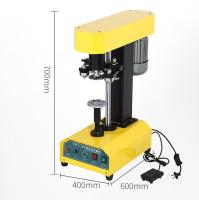 China Stainless Steel 370W 126mm 2 Motor Automatic Can Sealer for sale