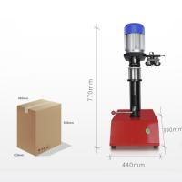 China 20pcs Per Min 110V Easy Open Manual Can Sealing Machine for sale
