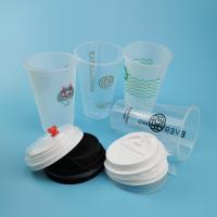 China PP Injection 16oz  20oz 24oz Disposable Plastic Boba Cups for sale