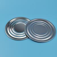 China Silver 83mm Tinplate Paper Tube Round Can Bottom for sale