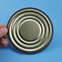 China Silver 83mm Tinplate Paper Tube Round Can Bottom for sale
