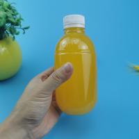 China 350ml Tamper Evident Screw Cap 28mm Disposable Juice Bottles for sale