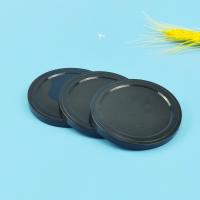 China PE Black FDA Recycling 83mm Plastic Tin Can Covers for sale