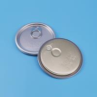 China Aluminum Ring Pull Lid 211 65mm Easy Open Can Lids for sale