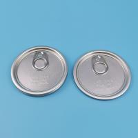 China Aluminum Ring Pull Lid 211 65mm Easy Open Can Lids for sale