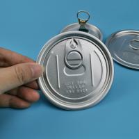 China 73mm 83mm Alu Ring Pull Full Easy Open Can Lids for sale