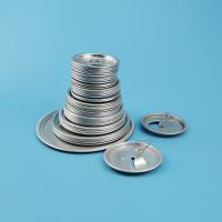 China Ardboard Tube Aluminum EOE 126.5mm Tin Can Lids for sale