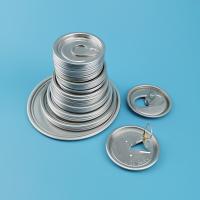 China 73mm Aluminum Alloy 0.25mm Paper Tube Easy Open Jar Lids for sale