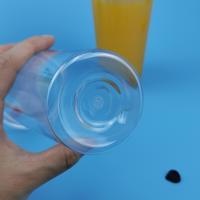 China Molding Label 550ml To 700ml CIQ Straw Hole PP Plastic Cup for sale