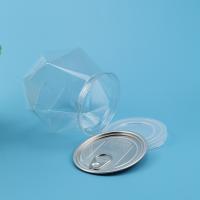 China Empty Ring Pull Tab Lids 30g 650ML Plastic Food Cans for sale