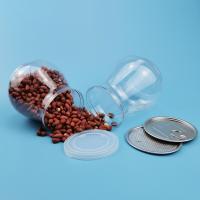China 900ML Vase Shape Plastic Food Cans With PE Soft Cover for sale