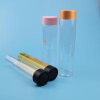 China 550ml 29oz Transparent PET Plastic Juice Bottle With Screw Cap for sale