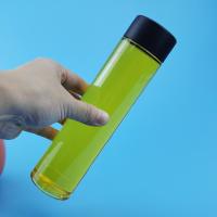 China PP Lid 15 Oz 450Ml Clear Plastic Juice Bottles for sale