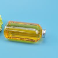 China Food Grade Transparent Disposable 500ml Plastic Juice Bottles With Screw Cap for sale