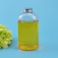 China Food Grade Transparent Disposable 500ml Plastic Juice Bottles With Screw Cap for sale