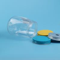 China 400ml Transparent Plastic Beverage Jar For Soft Drink for sale