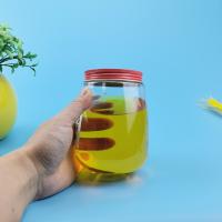 China 16oz Plastic Beverage Jar for sale