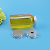 China Alum Screw Cap 14oz 400ml 129 MM Plastic Beverage Jar for sale