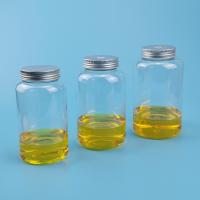 China 500ml 17oz Milk Tea PET Plastic Beverage Jar With PP Screw Cap for sale